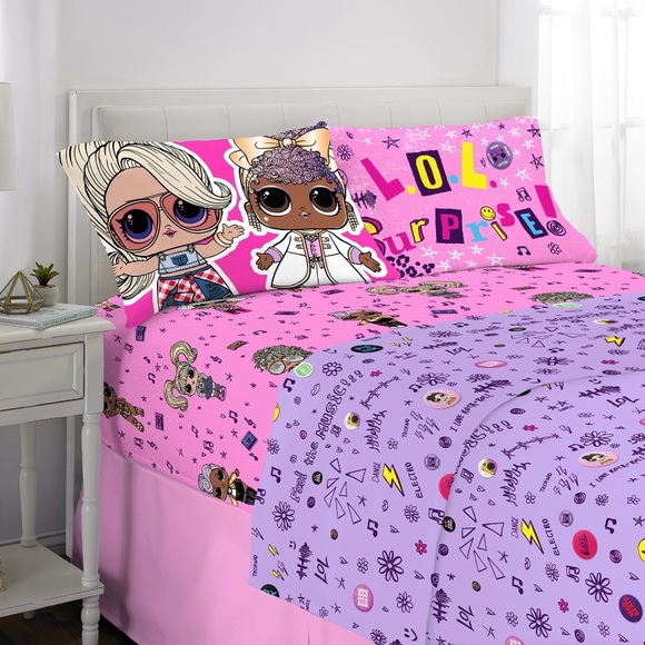 MGA Entertainment | Bedding | Lol Surprise 4pc Full Sheet Set New ...